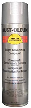 Spray Paint Rust-Oleum High Performance Bright Galvanizing compound ...